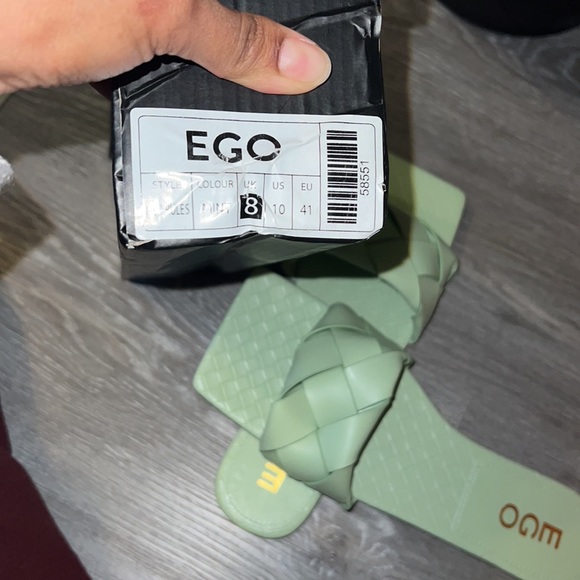 EGO | Shoes | Woven Square Sandal | Poshmark
